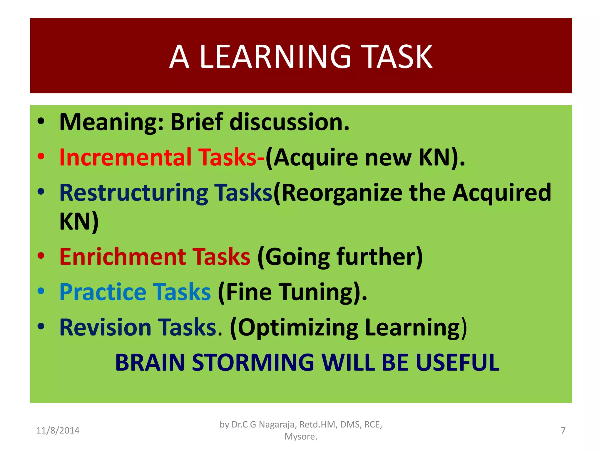 40 minutes in a class ppt | PPTX