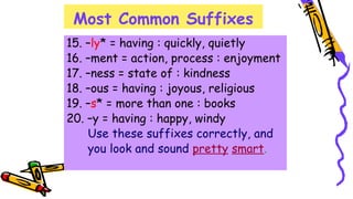 40 Most Frequent Prefixes and Suffixes.pptx