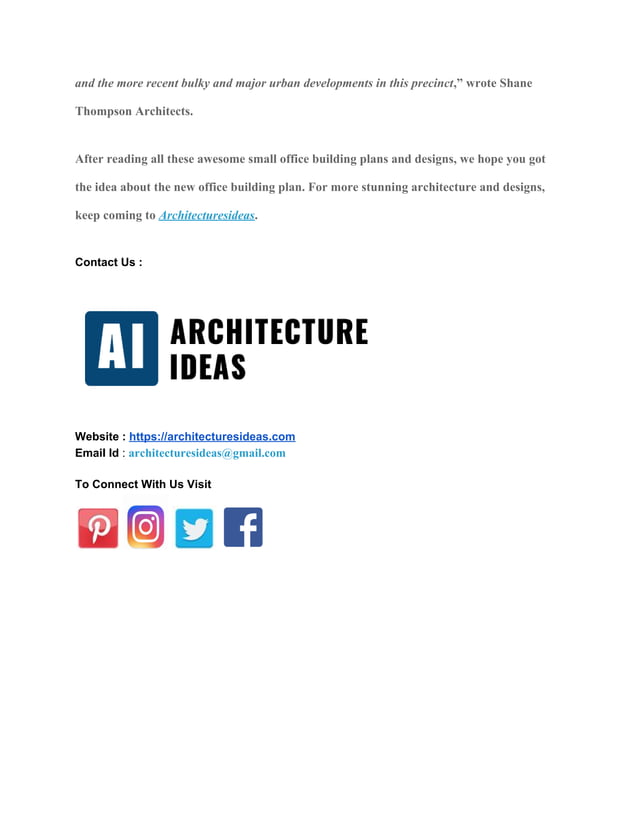 40+ most impressive small office building design ideas | PDF