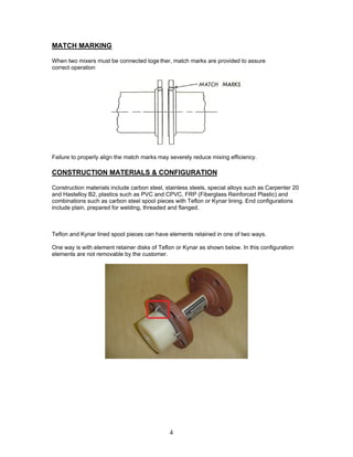 4 0 oim manual static mixer (2) | PDF
