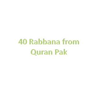 40 rabbana | PPTX