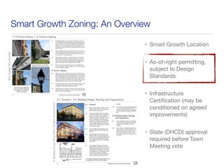 Density, Affordability, and Walkability through Smart Growth (40R) | PDF