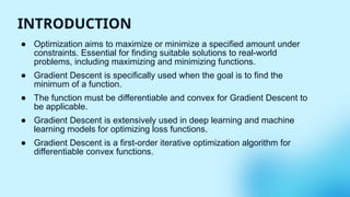 Optimization of mathematical function using gradient descent algorithm.pptx