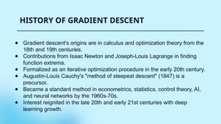 Optimization of mathematical function using gradient descent algorithm.pptx