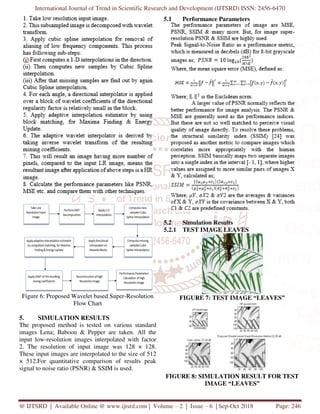 Single Image Super Resolution using Interpolation and Discrete Wavelet Transform | PDF