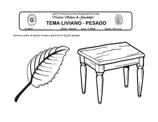 40 tema liviano pesado - separado | PPT