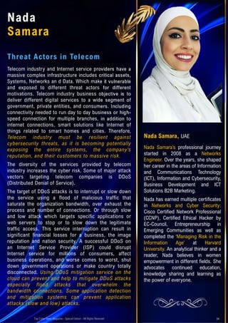40 under 40 in Cybersecurity 2024 by Top Cyber News MAGAZINE | PDF