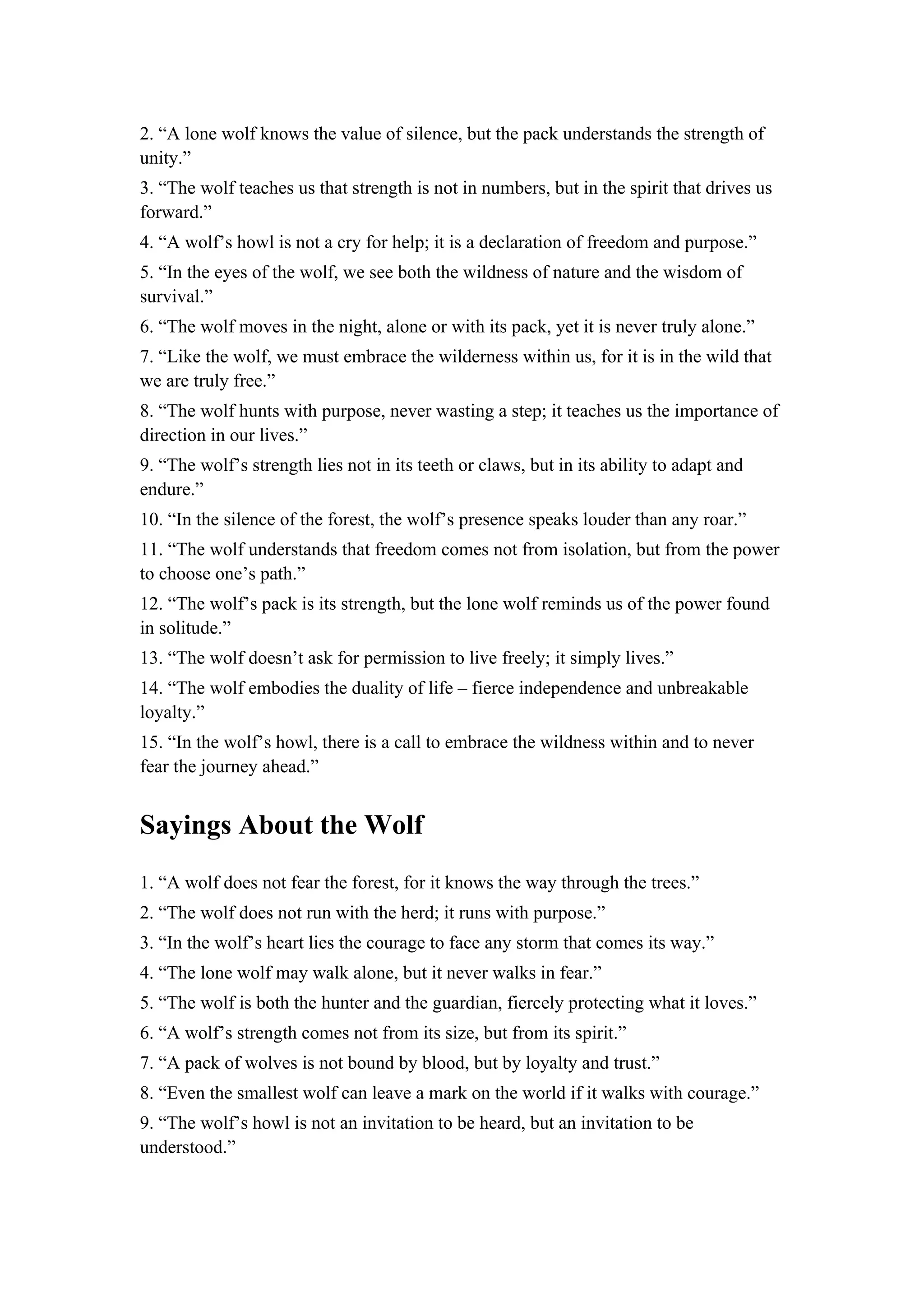 40 Wolf Quotes, Sayings, and Proverbs.docx