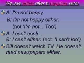 English Grammar, Unit 41 | PPT