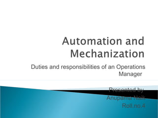 4[1]. automation and mechanization | PPT
