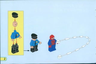 Конструктор аналог LEGO Super Heroes 76015 Bela Человек-паук против Доктора Осьминога ...