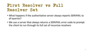 RIPE 82: Measuring Recursive Resolver Centrality | PPT