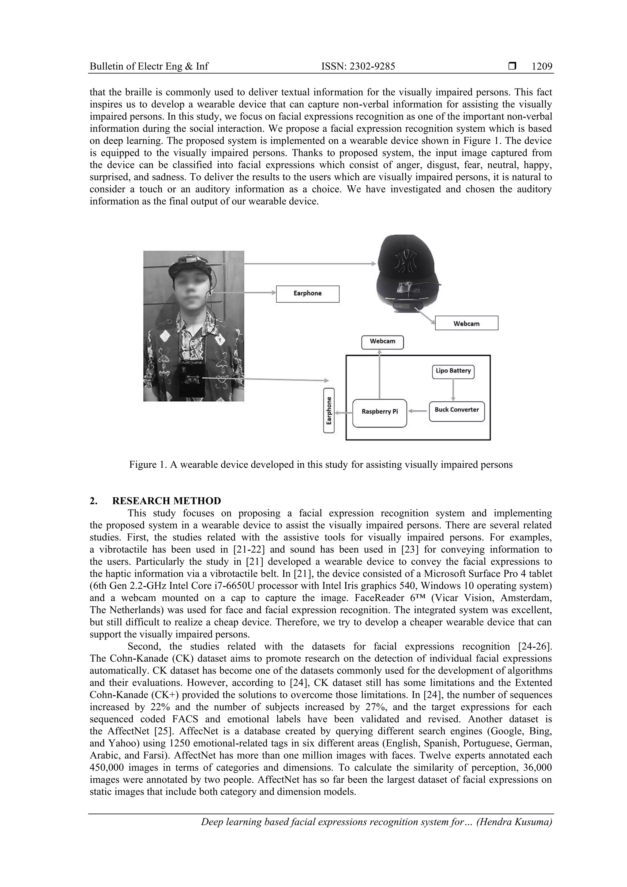 Deep learning based facial expressions recognition system for assisting ...