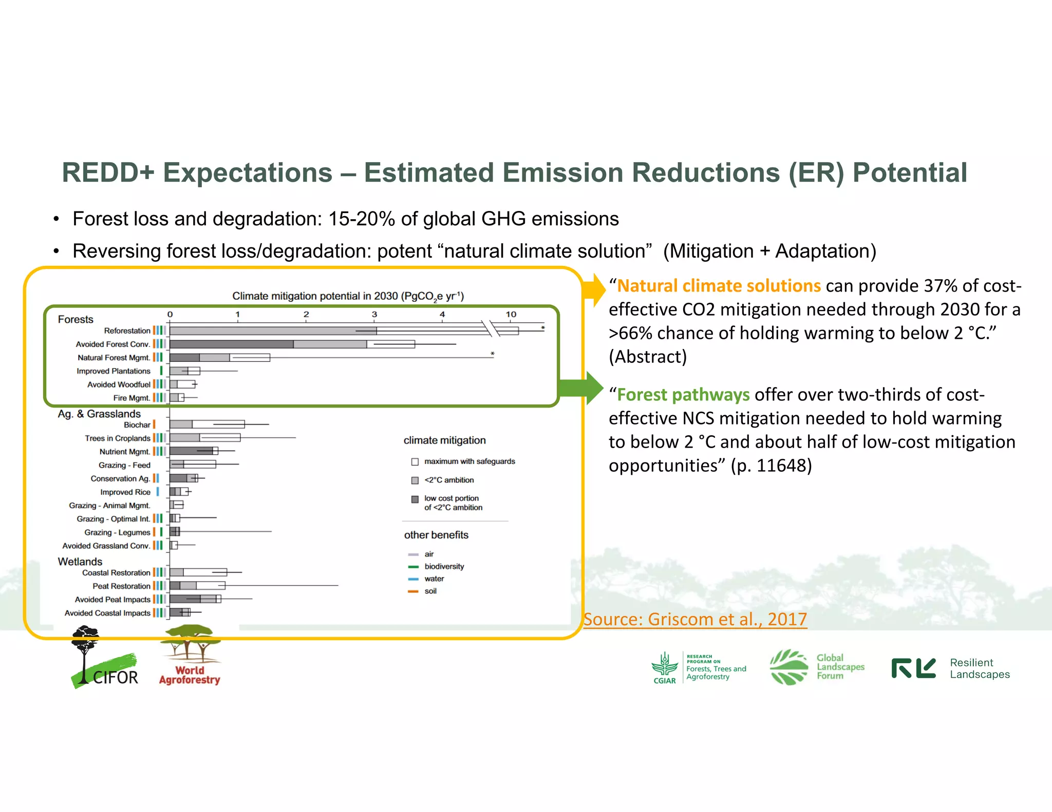 The global landscape of projects to reduce emissions from deforestation ...