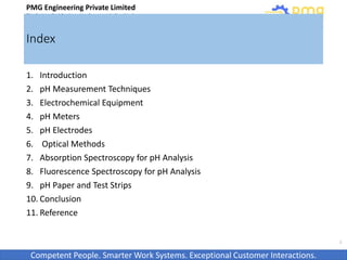 Equipment Used for pH Analysis.pptx..... | PPTX | Chemistry | Science