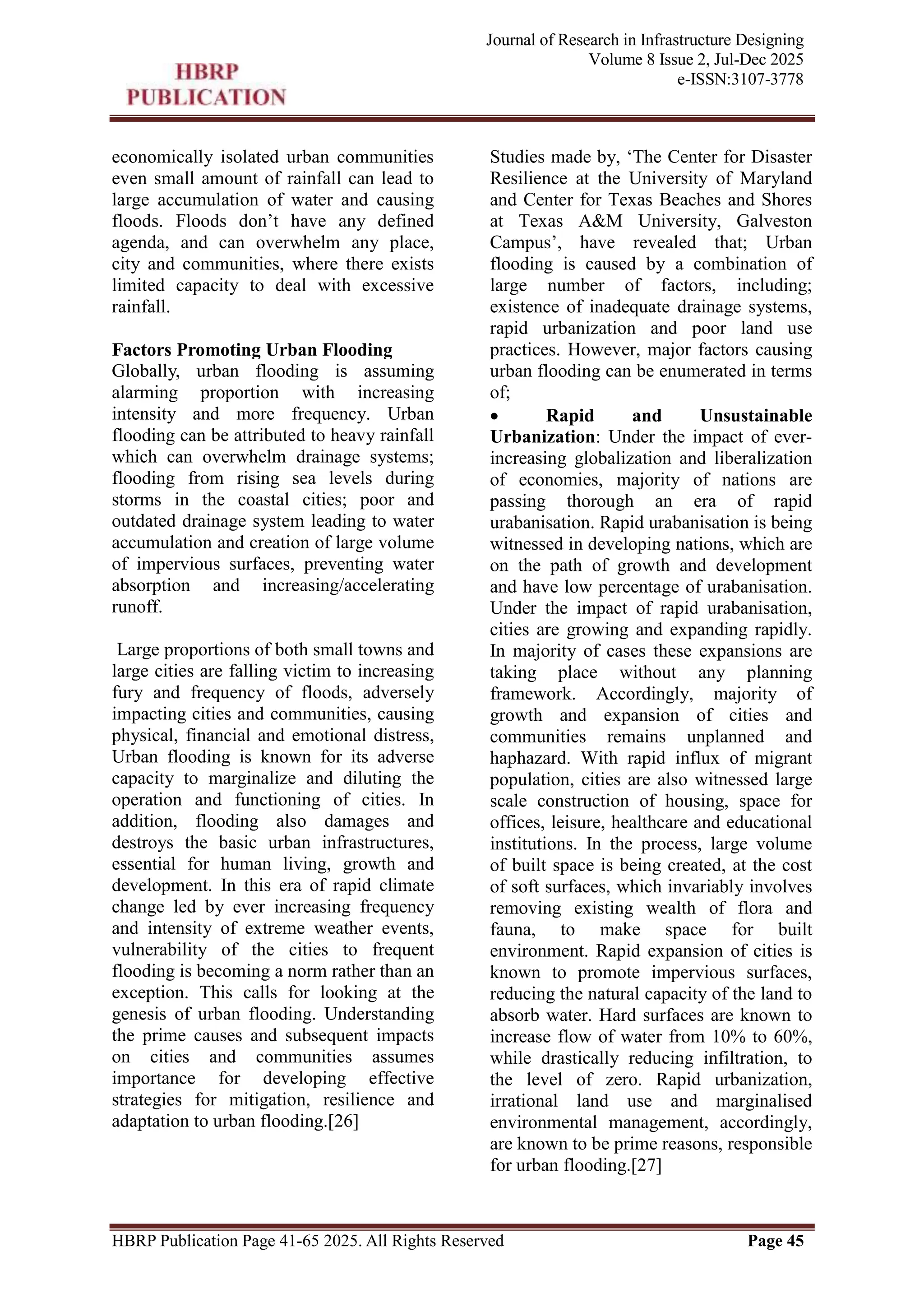 Making Cities safe against the curse of urban Flooding | PDF