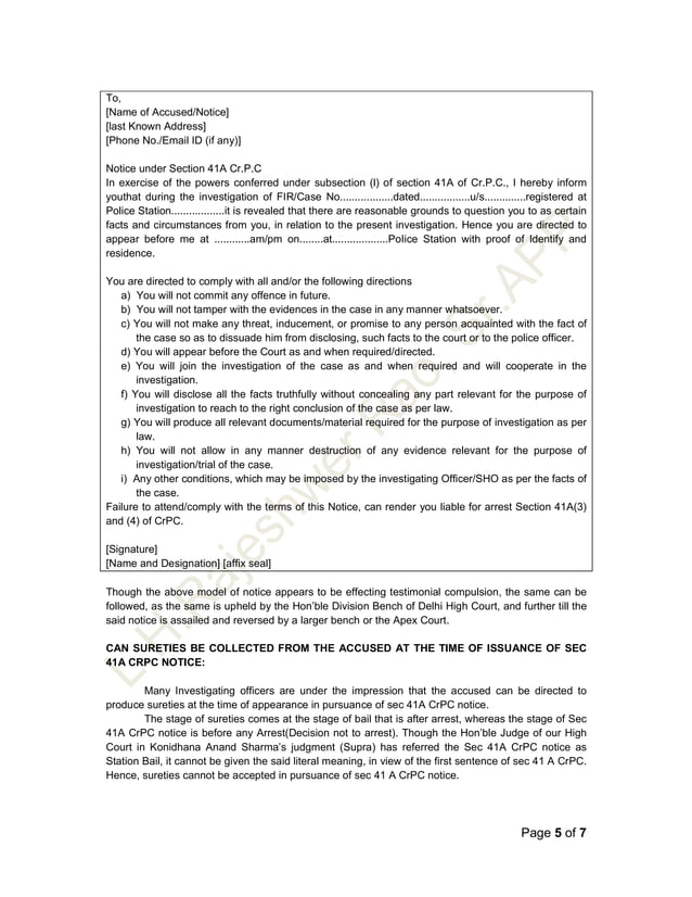 41-A-CrPC-New-Notes--1-.pdf | Law