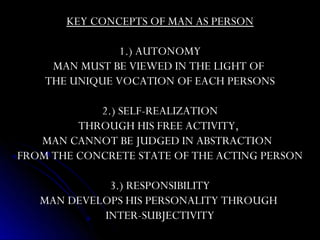 Man as a Person | PPT