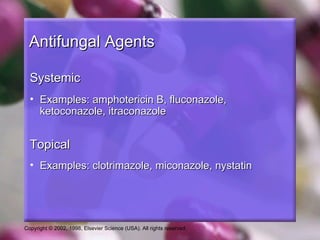 Anti-fungal agents | PPS
