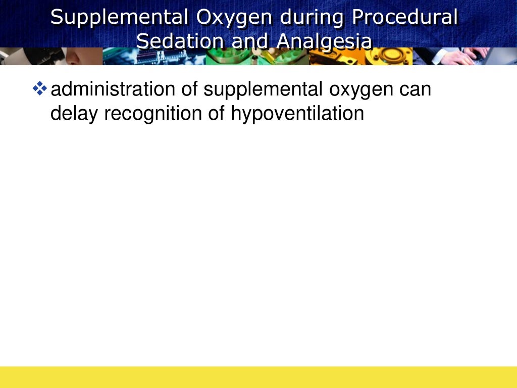 Procedural sedation and analgesia