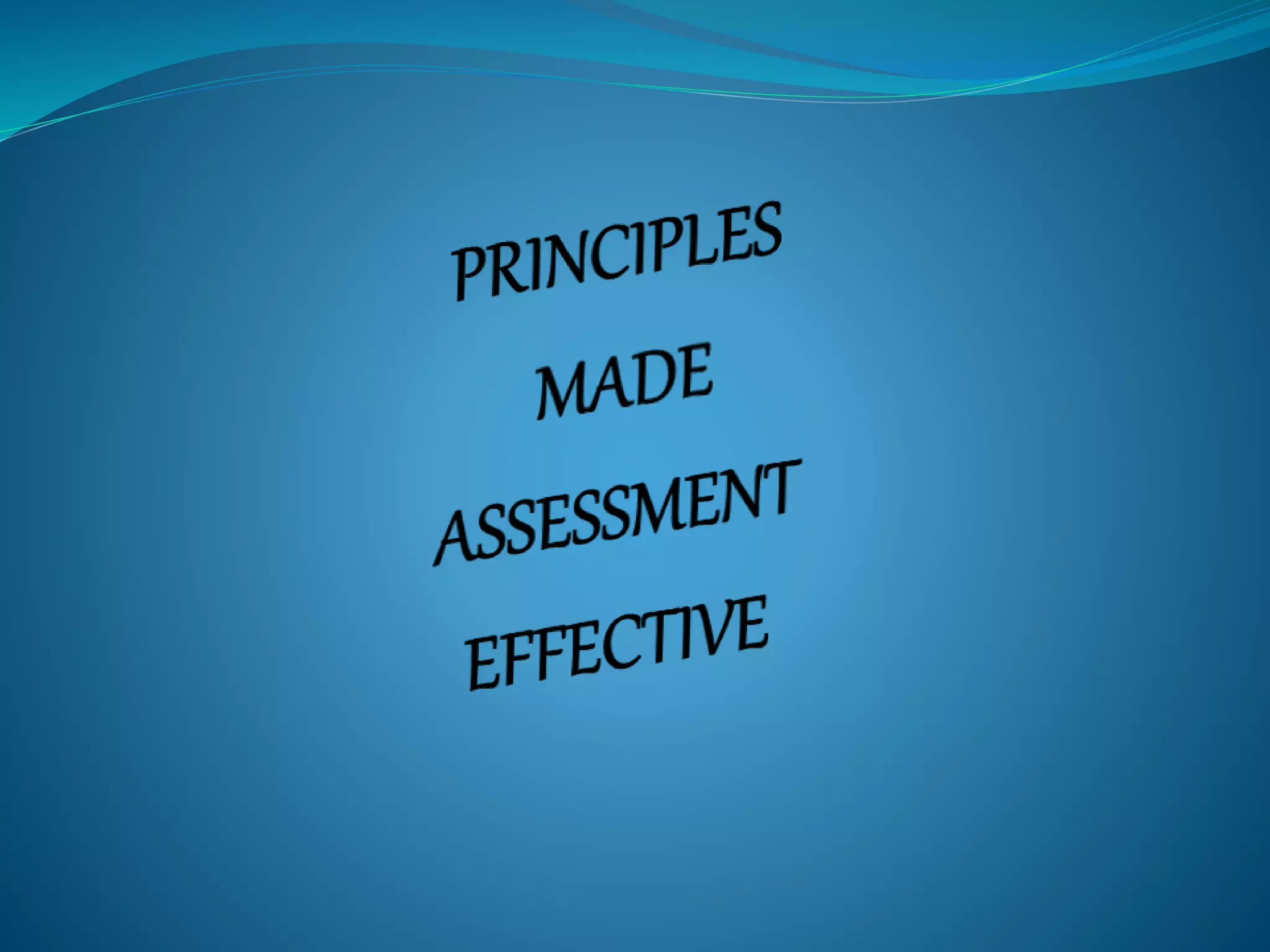 Concept of Classroom Assessment | PPTX