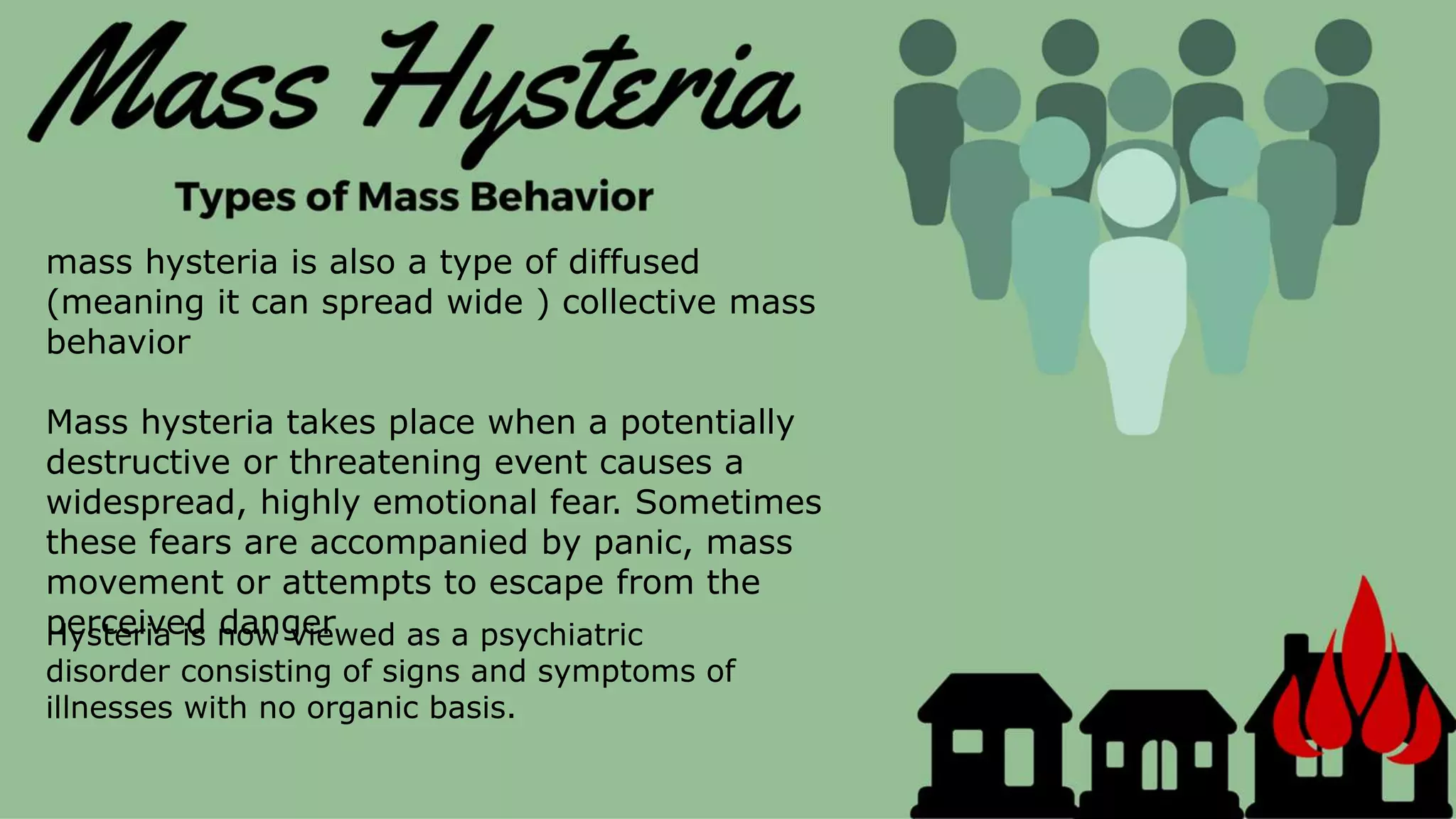 TYPES OF MASS BEHAVIOR | PPTX