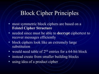 Symmetric encryption | PPTX