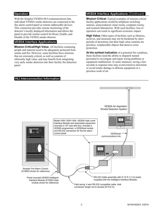 4100 0026 (vesda interfaz ) | PDF