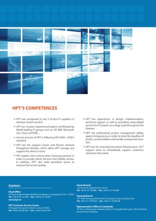 HPT - IT System Recovery Service | PDF