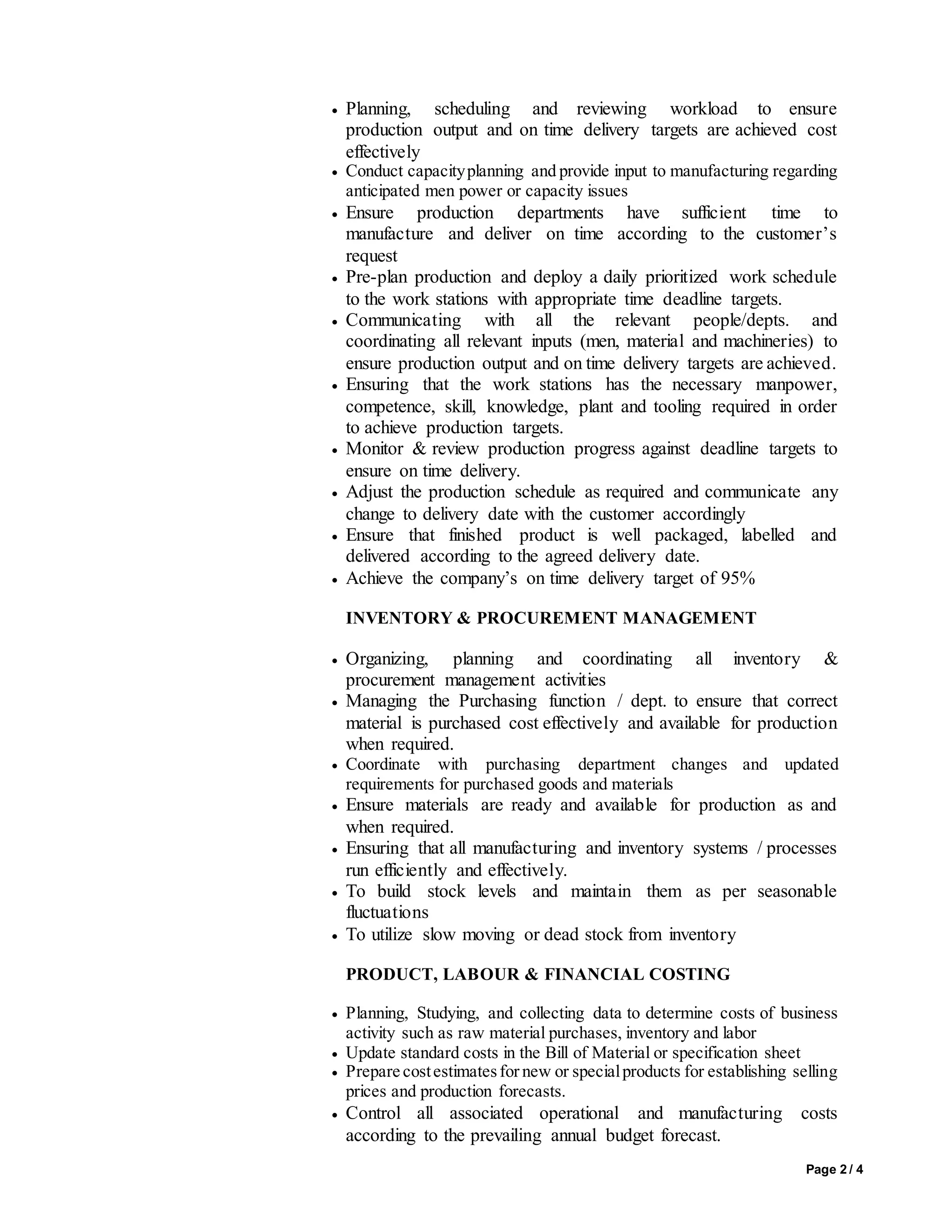 Abdul Karim Ch. ( Professional Resume ) | DOCX