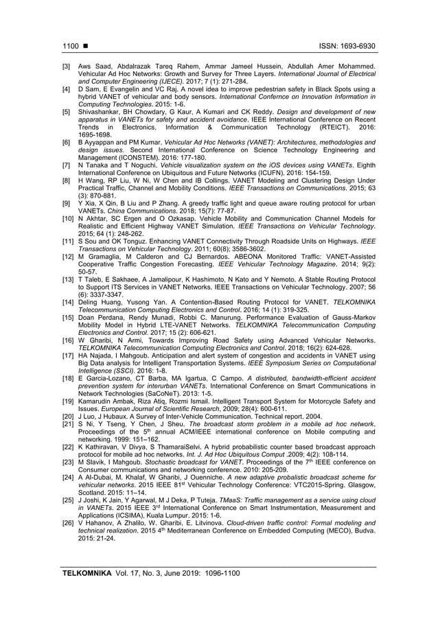 Multicast Routing Protocol For Advanced Vehicular Ad Hoc Networks Pdf