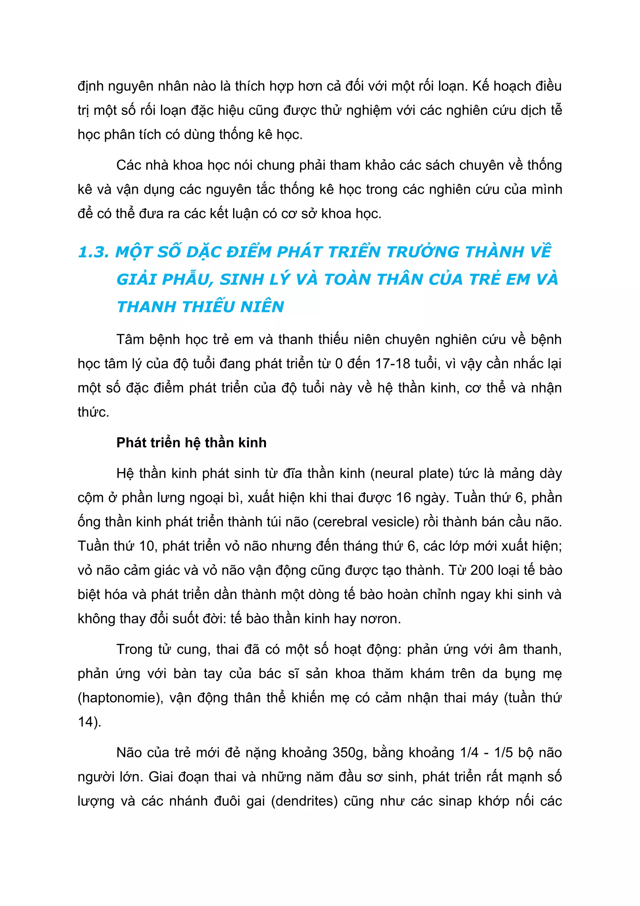 Tâm Bệnh Học Trẻ Em Và Thanh Thiếu Niên | PDF