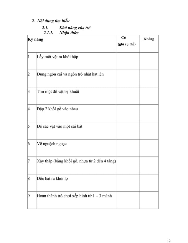 Tài Liệu Giáo Dục Hòa Nhập Trẻ Khuyết Tật Trí Tuệ | PDF