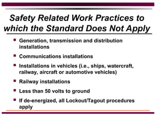 Electrical Safety Related Work Pratices.ppt