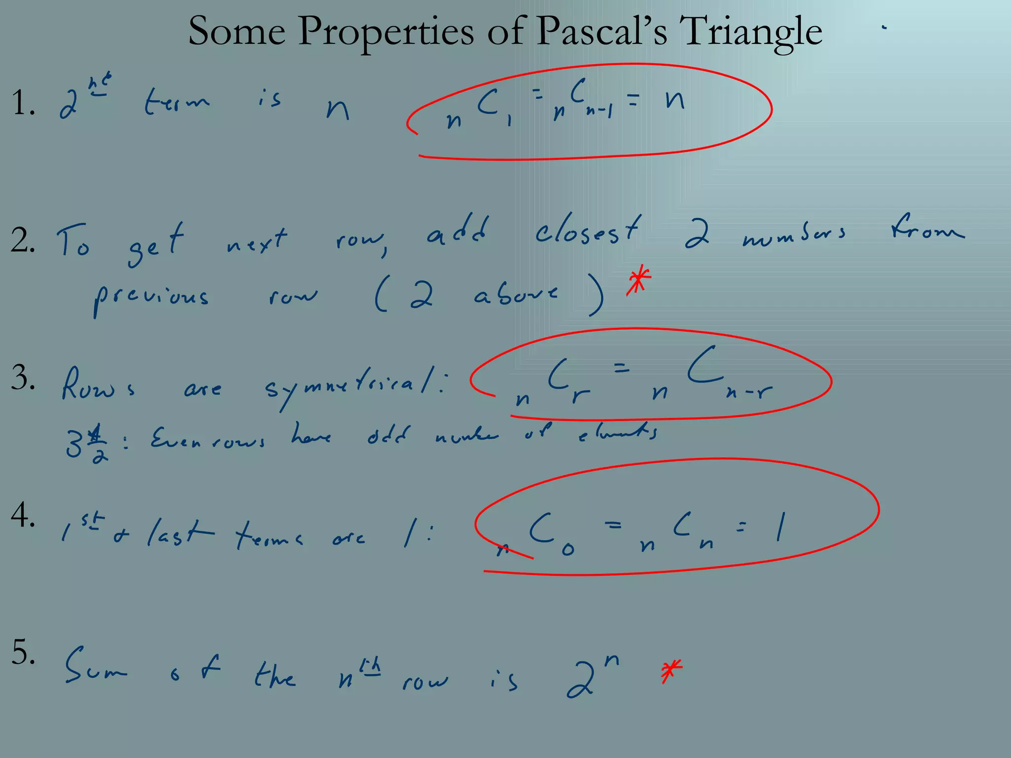 4.1.08 Pascals Triangle2 | PPT