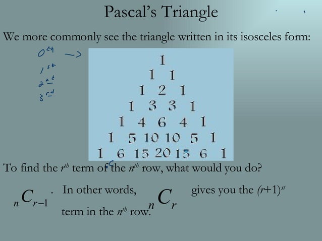 4.1.08 Pascals Triangle2 | PPT