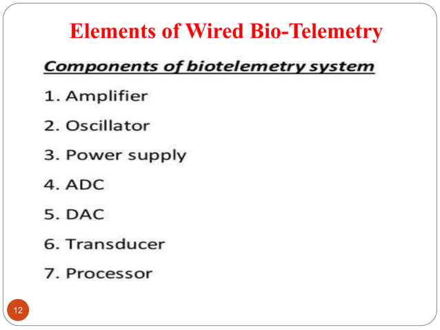 410815333-Bio-Telemetry-ppt.ppt | Biological Sciences | Science