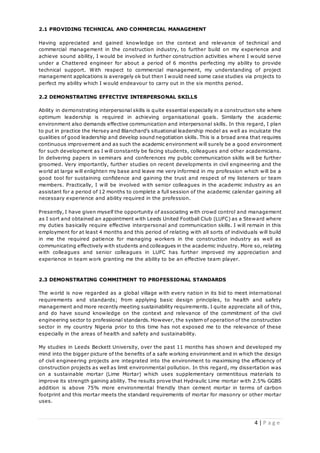 ICE 3000 DEVELOPMENT NEEDS AND PROPOSALS FOR FULFILLMENT PERSONAL ...