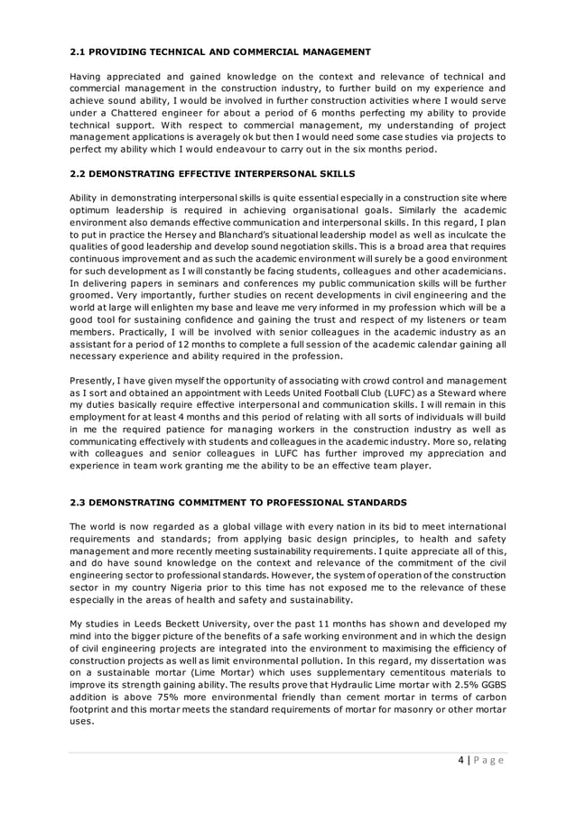 ICE 3000 DEVELOPMENT NEEDS AND PROPOSALS FOR FULFILLMENT PERSONAL OBJECTIVES | PDF