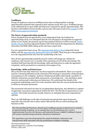 apprenticeship-levy-summary-5may2016 (1) | PDF | Apprenticeships | Careers