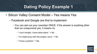 Workplace Dating Policies | PPTX