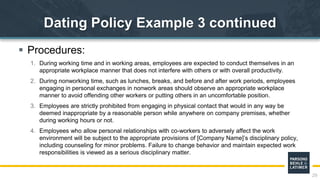 Workplace Dating Policies | PPTX