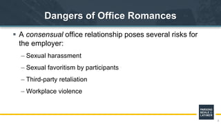 Workplace Dating Policies | PPTX
