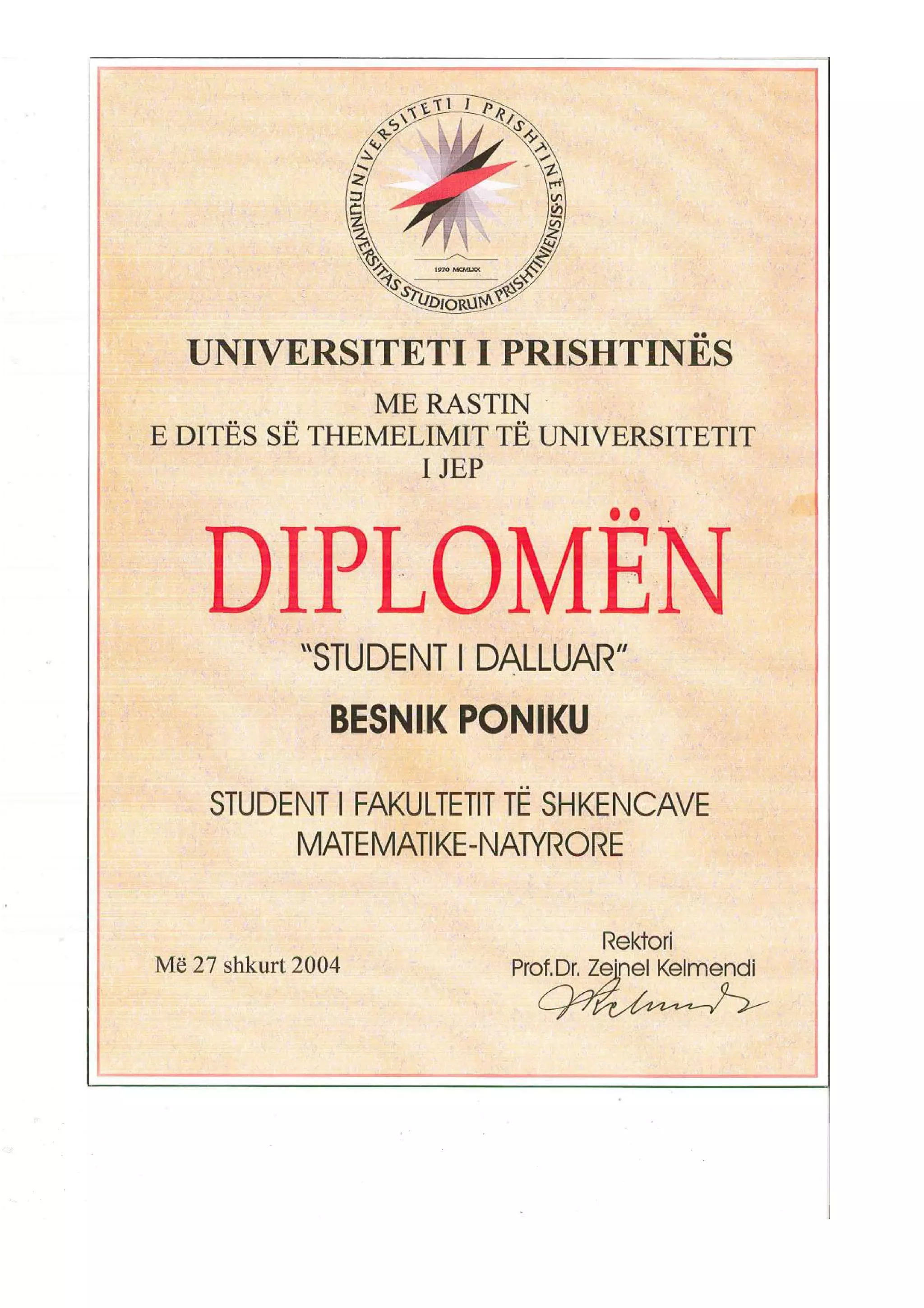 Distinguished Student Award | PDF