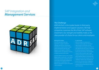 ADR Brochure | PDF