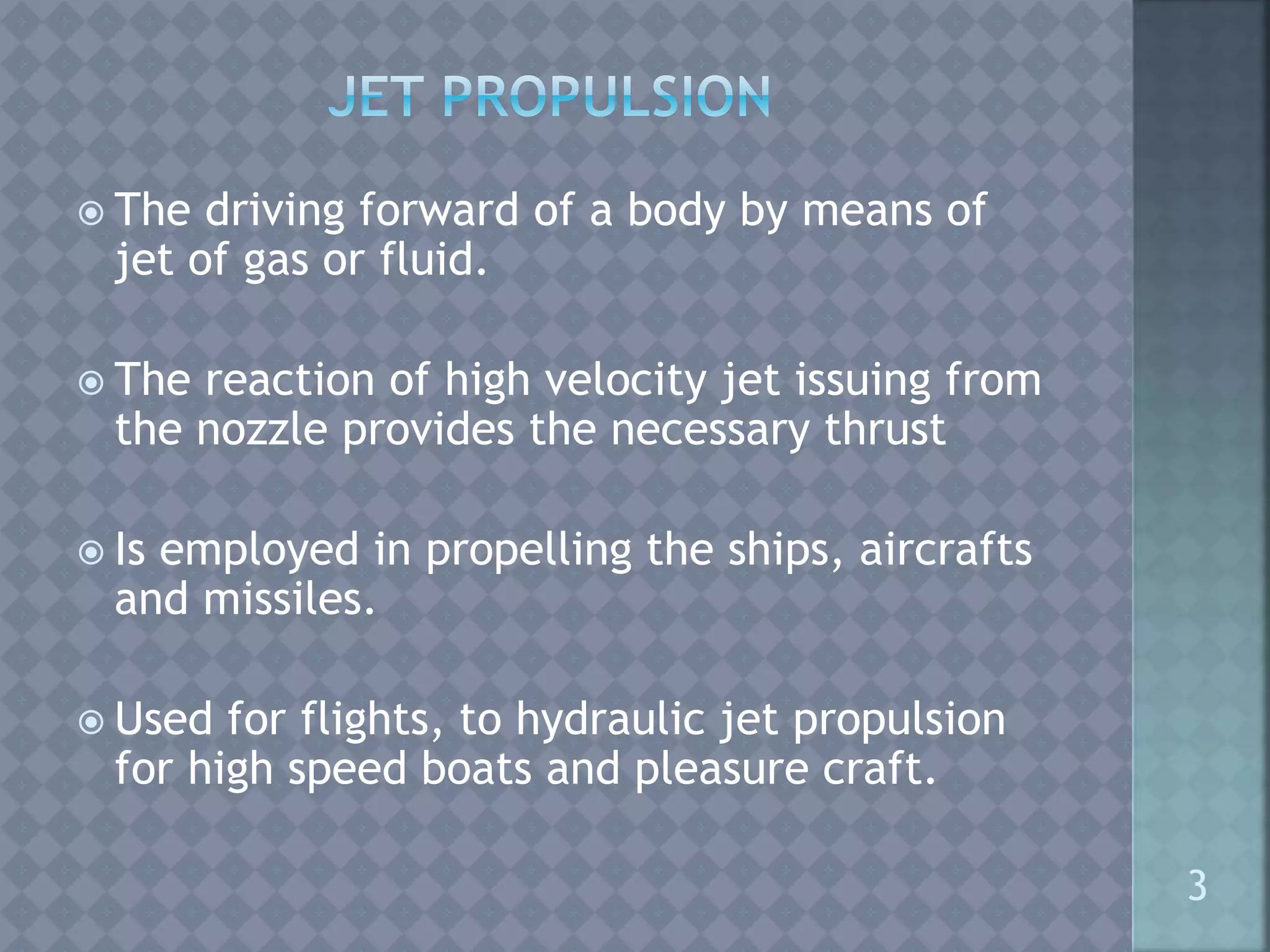 jet propulsion priciple | PPT