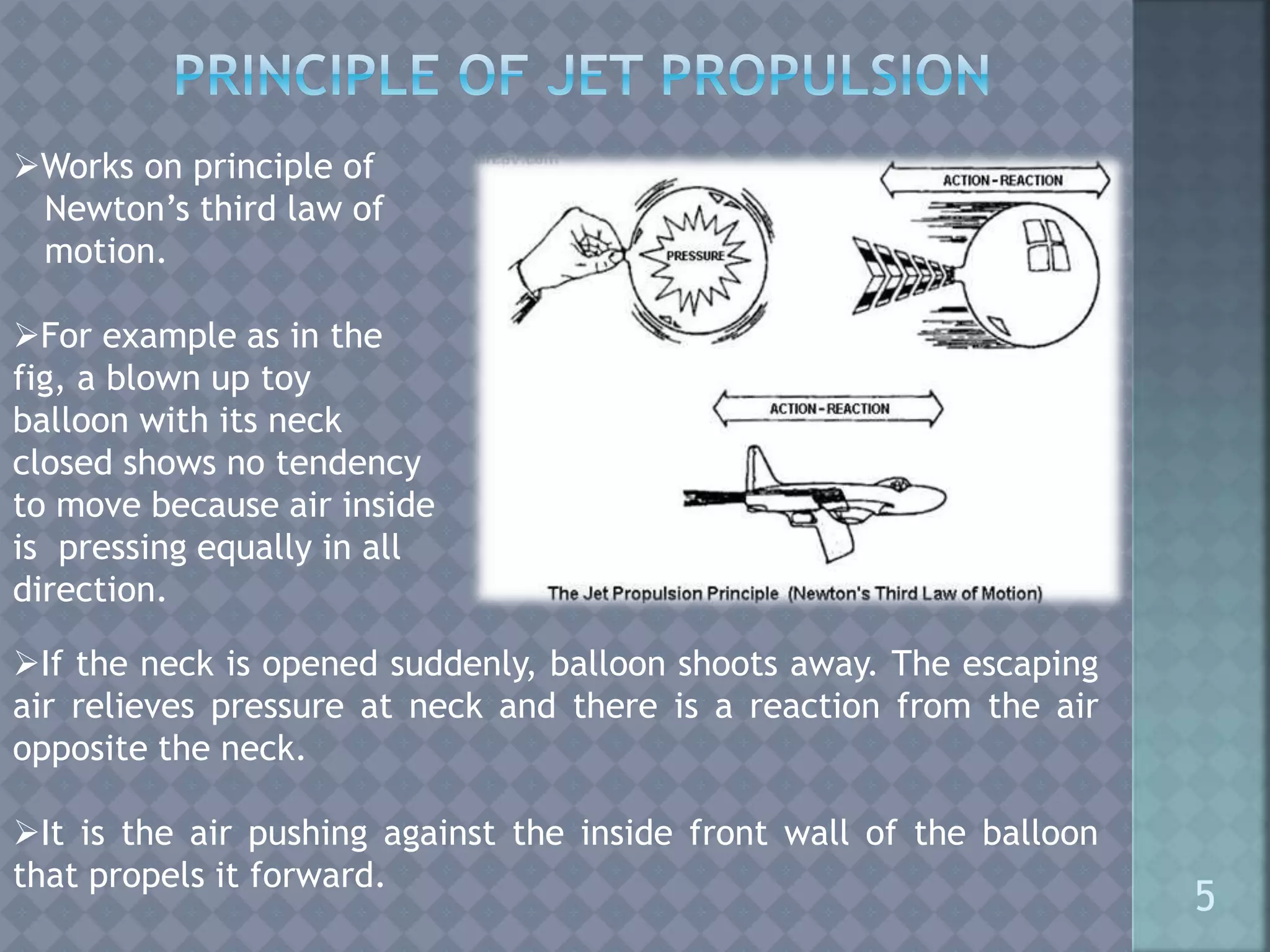 jet propulsion priciple | PPT