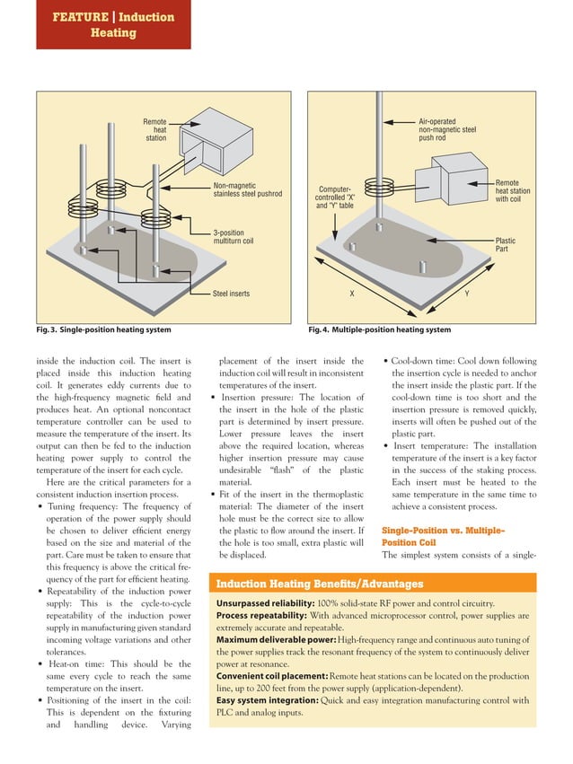 Article: Heat Staking Metal Inserts with Induction | PDF | Radio ...