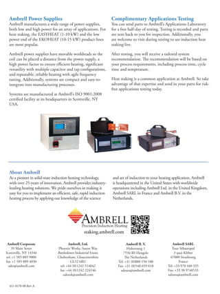 Article: Heat Staking Metal Inserts with Induction | PDF | Radio ...