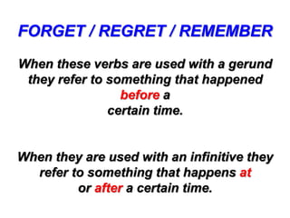 Gerund & Infinitive | PPT